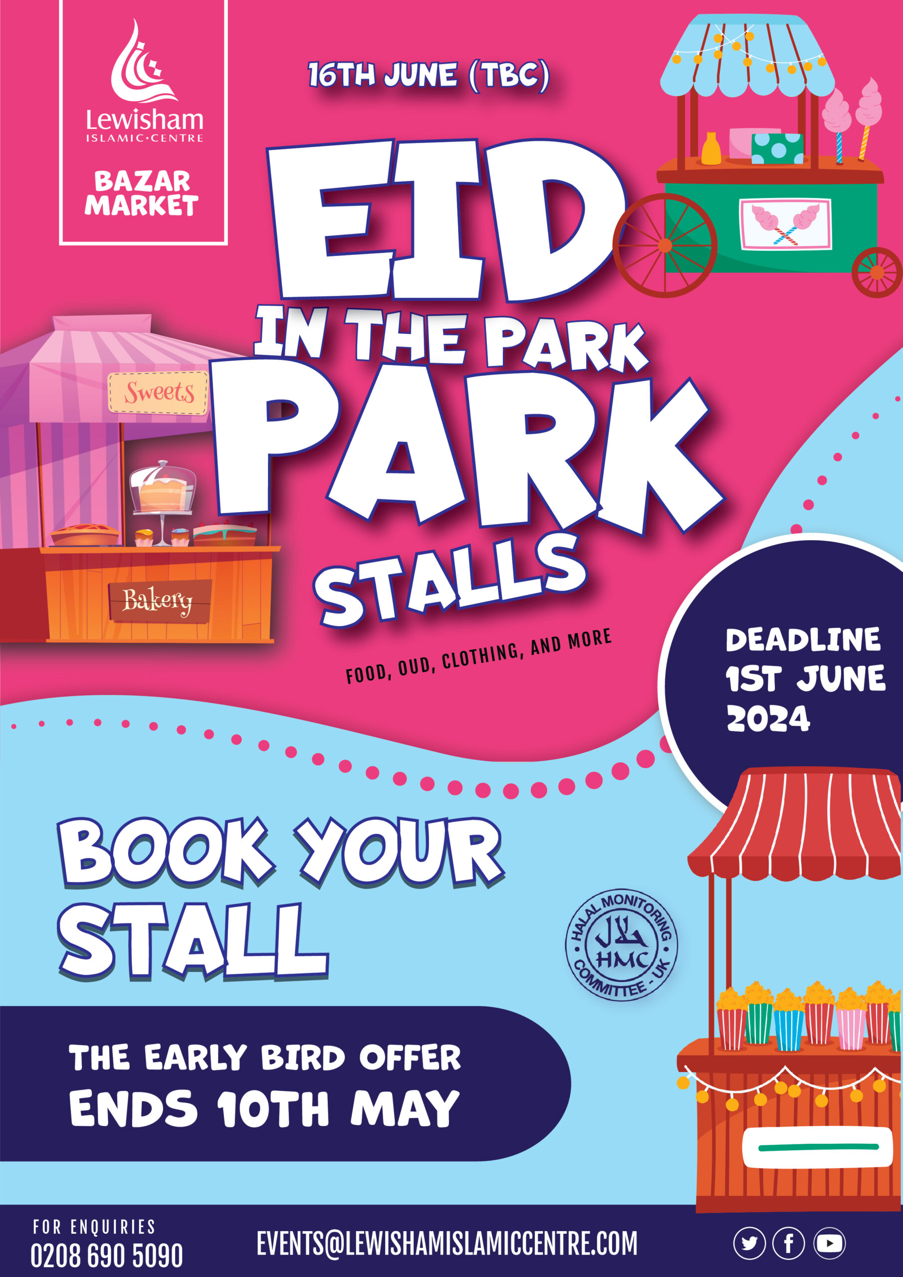 Apply for an Eid Stall for Eid ul Adha! - Lewisham Islamic Centre
